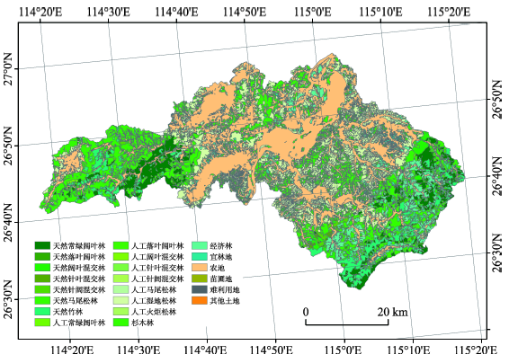 中国南方红壤丘陵区植被净初级生产力空间分布及其与气候因子的关系——以江西省泰和县为例